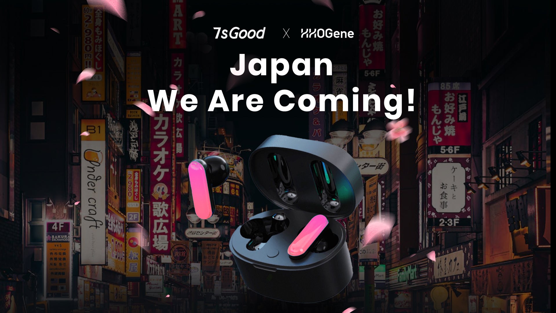 HHOGene GPods Shine at 7sGood POPUP in FUKUOKA