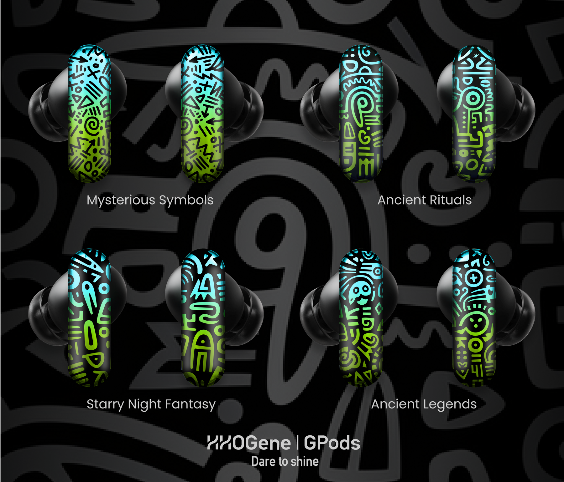 GPods Shell - Ancient Symbols | HHOGene